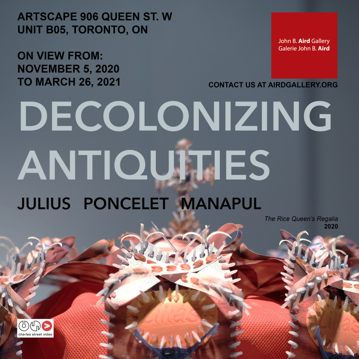 JULIUS PONCELET MANAPUL: DECOLONIZING ANTIQUITIES – John B. Aird Gallery