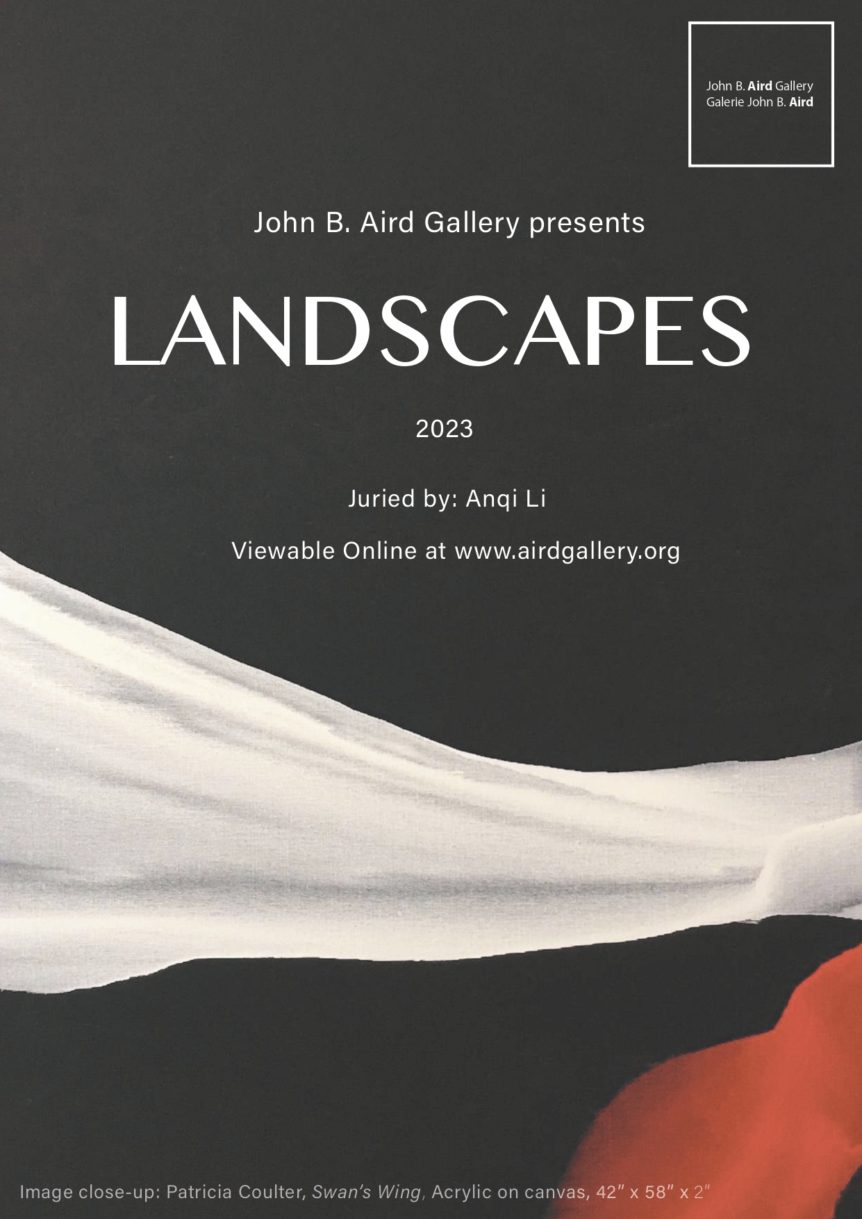 LANDSCAPES 2023 – John B. Aird Gallery